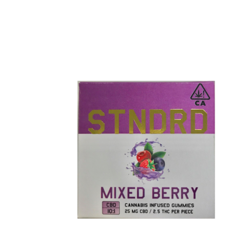 STNDRD Gummies Mixed Berry CBD 10:1 | OC Delivery